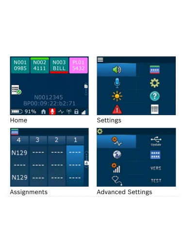 RTS ROAMEO BOITIER CEINTURE DECT, MULTI CANAUX, 1.8 GHz
