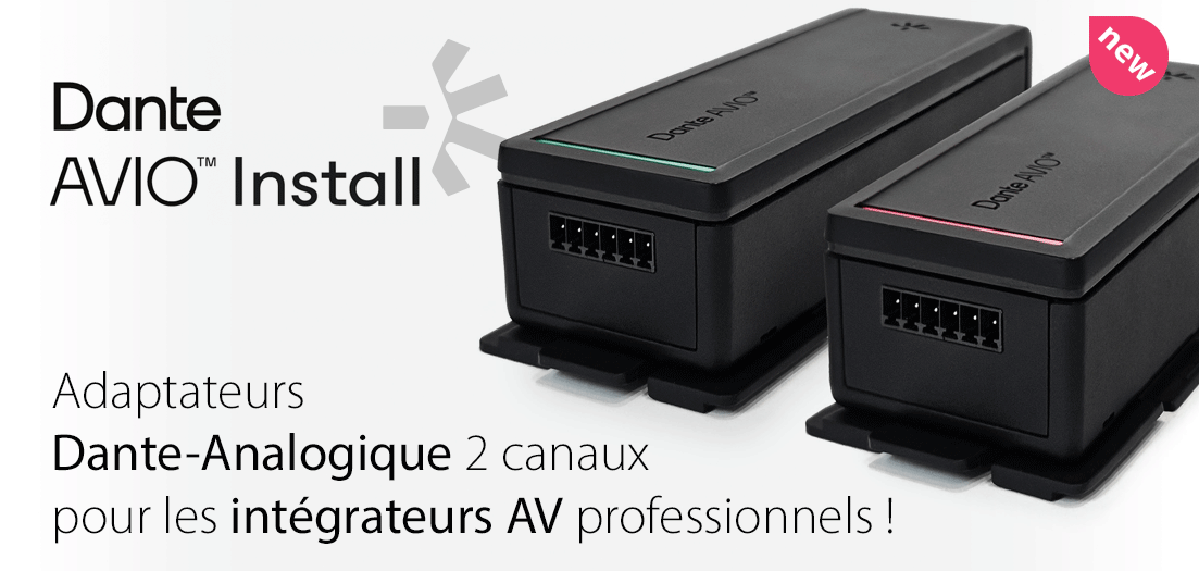 Dante AVIO Install - Pilote Films