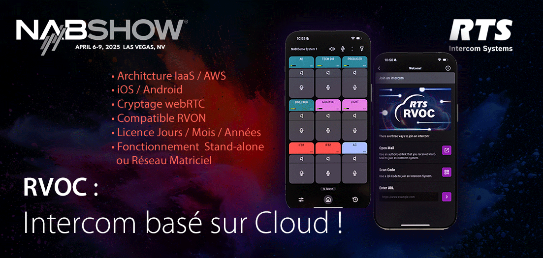 NAB 2025 : Voici RVOC de RTS ! - Pilote Films