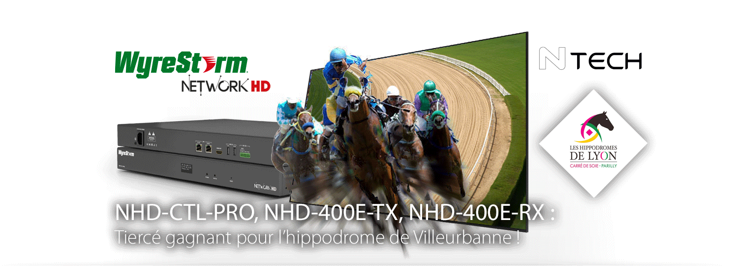 Installation NetWorkHD™ pour l'hippodrome de Villeurbanne ! - Pilote Films